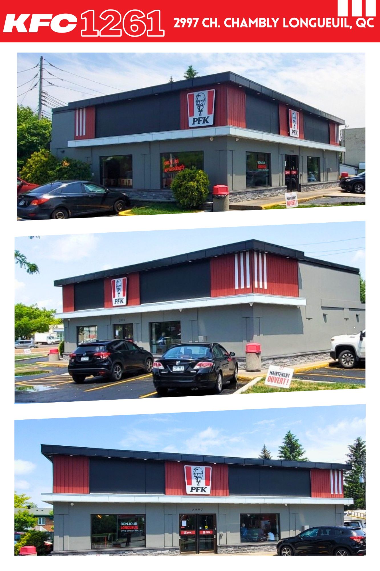 NEW PFK location arrives in Longueuil, Quebec - Franchise Management Inc